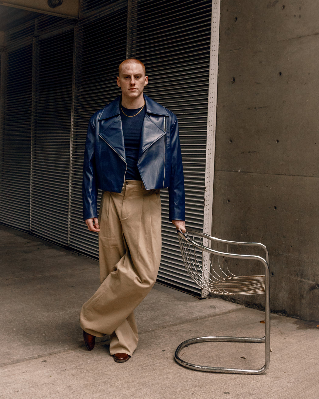 Abyss Jacket Navy – Victor Alamos