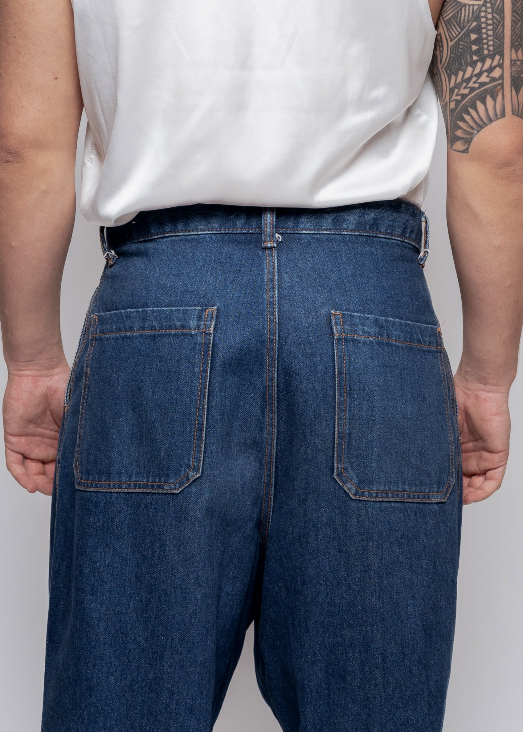 Cholo Denim Pants – Victor Alamos